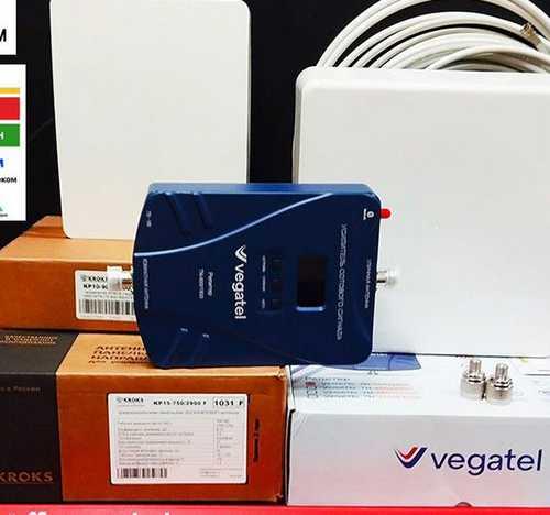 Репитер vegatel TN-900/1800 Антенны Усиление GSM