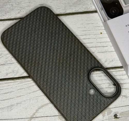 Чехол Kevlar iPhone 16 titan