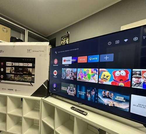Новый огромный 4K, UHD, Smart TV, Haier 150 см