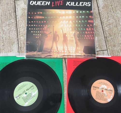 Пластинка Queen Live Killers 1979 год EX/EX