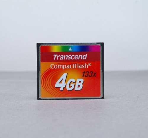 Карта памяти compact flash Trancend 4GB