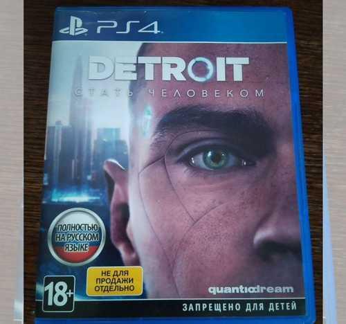 Detroit become human playstation 4 диск