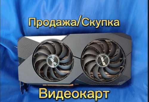 Видеокарта rtx 3060ti 8gb Asus, Palit