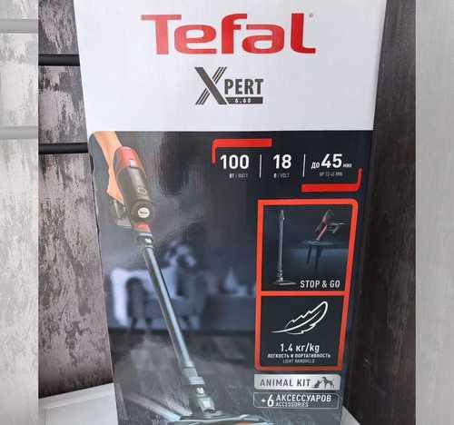 Пылесос Tefal Handstick Cordless X-pert Animal Kit