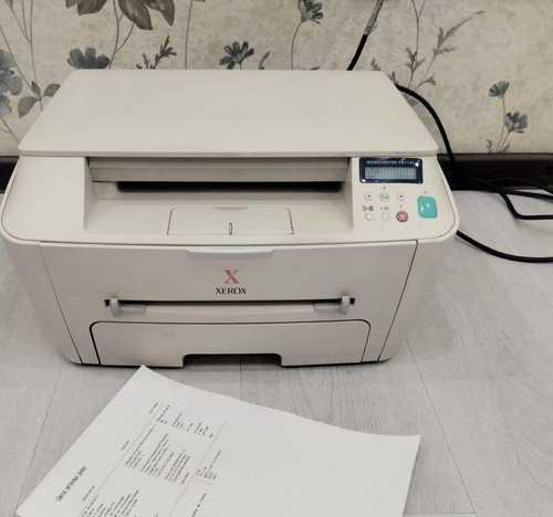 Лазерный мфу xerox PE114e с маленьким пробегом