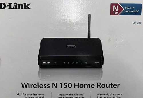 Wifi роутер wireless n150 dlink