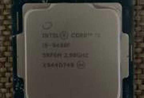 Intel core i5 9400f. Б/у