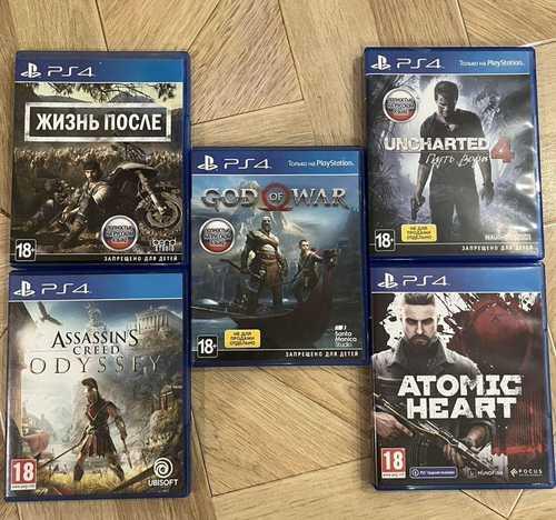 Игры на ps4 диски