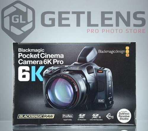 Blackmagic Pocket Cinema Camera 6K Pro Видеокамера