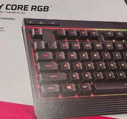 Hyperx alloy core rgb игровая клавиатура