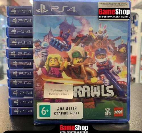 Lego Brawls PS4 Диск