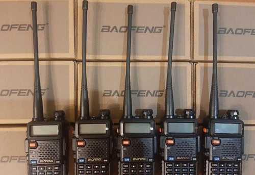 Рация baofeng uv 5r новая с гарнитурой