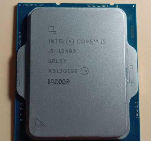 Процессор Intel core i5 12400-несколько