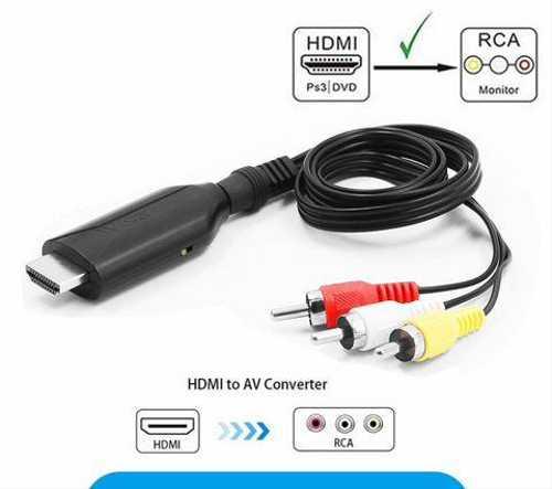 Hdmi to Composite video (PAL/ntsc) + Audio (RCA)