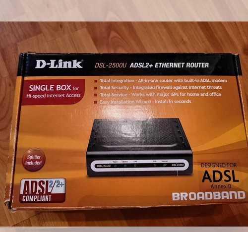 Роутер D-link DSL-2500U