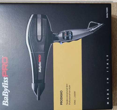 Фен babyliss pro prodigio