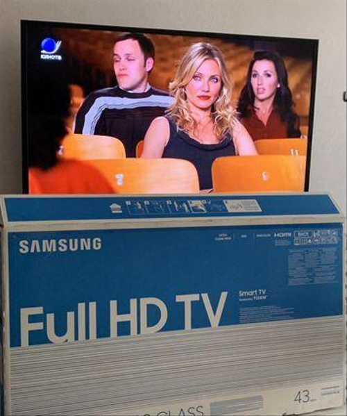 Телевизор Samsung Smart TV 43, кронштейн onkron