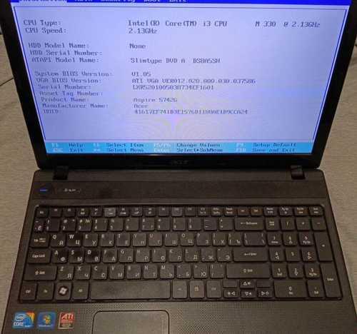Acer 5742g i3 330M