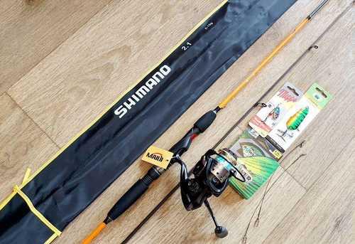 Спиннинг shimano catana готовый