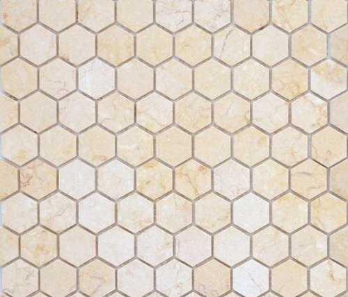 Мозаика LeeDo Pietrine Hexagonal Botticino Mat hex
