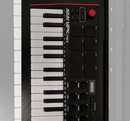 Midi-клавиатура Akai MPK Mini 3 черная