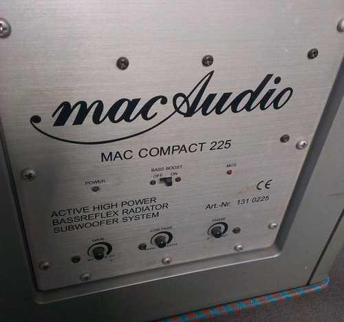 Активный сабвуфер MacAudio Mac Compact 225