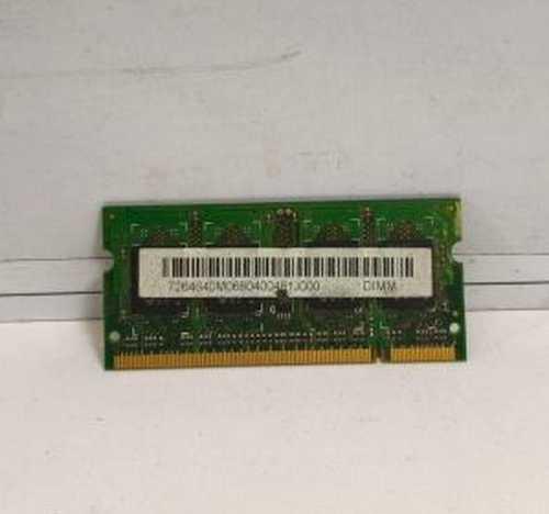 Оперативная память SO-dimm DDR2 Qimonda 512Mb 530