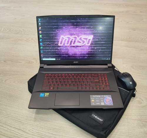 Ноутбук MSI Katana 8 ядер/i5/DDR5 8 Гб/SSD/17,3"