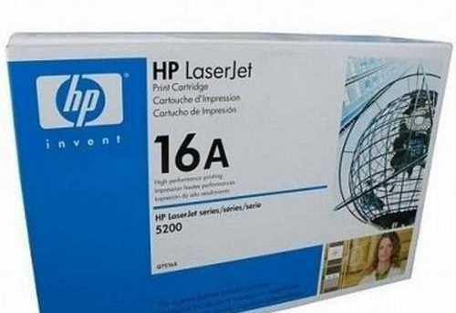 Картридж HP Q7516A коробка старого образца