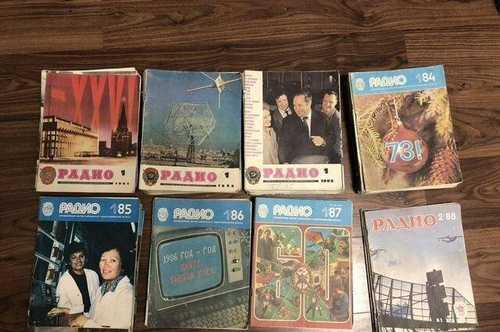 Журналы Радио 1981-1988 годовые подшивки
