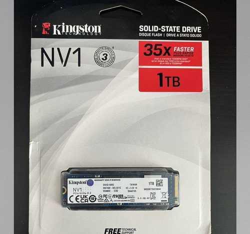 SSD Kingston NV1 M.2 2280 1 тб