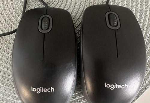 Мышь проводная Logitech