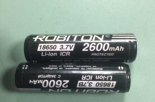 Аккумулятор 18650 robiton