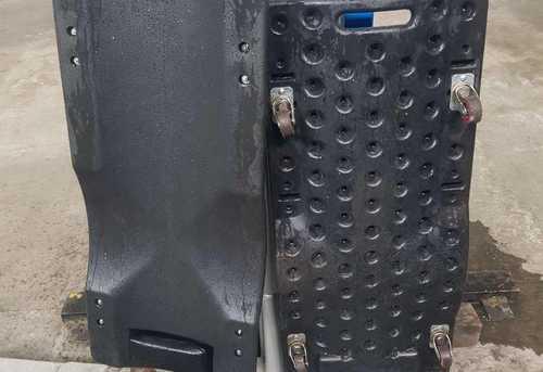 Лежак подкатной пластиковый