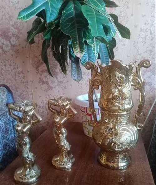 Ваза и подсвечники