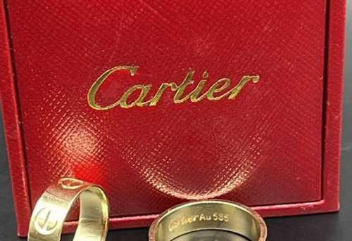 Cartier love кольцо