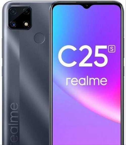 Новый Realme C25S 4/128GB Grey (RMX3195) рст