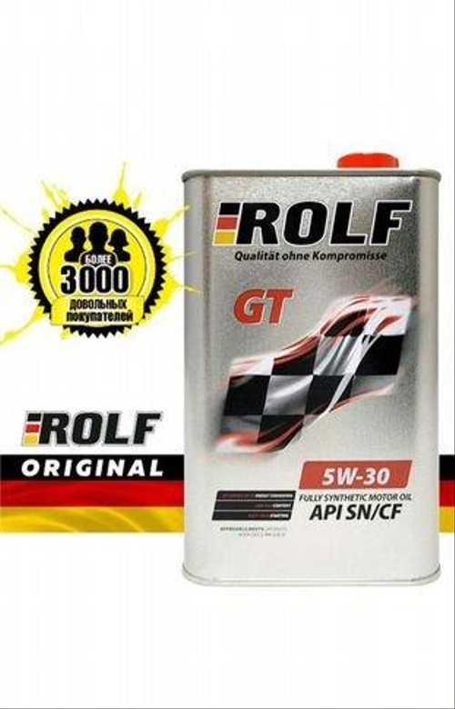Масло моторное Rolf GT 5W-30 Синтетическое 4 л