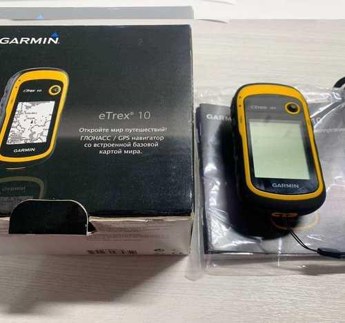 Навигатор Garmin Etrex 10 (как новый)