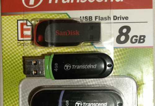 USB, Карты памяти, DVD, CD