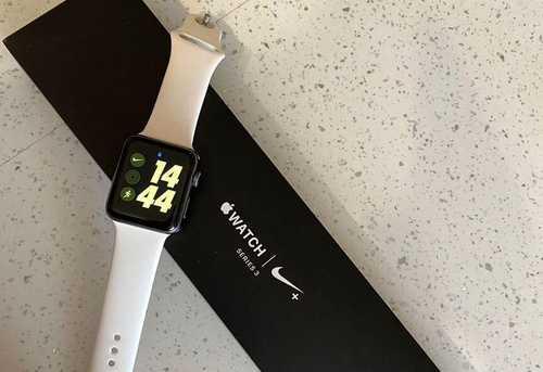 Часы Apple Watch Series 3 nike 42 mm