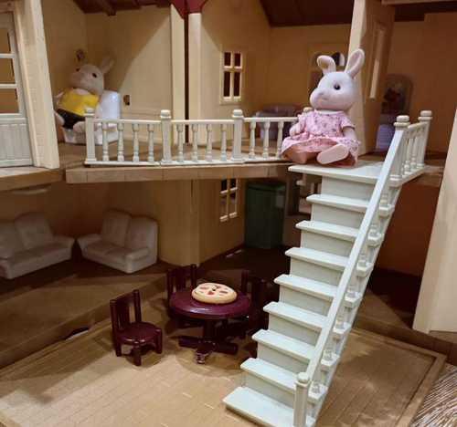 Sylvanian Families большой дом со светом