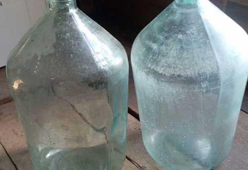 Стеклянные бутылки 20 литров