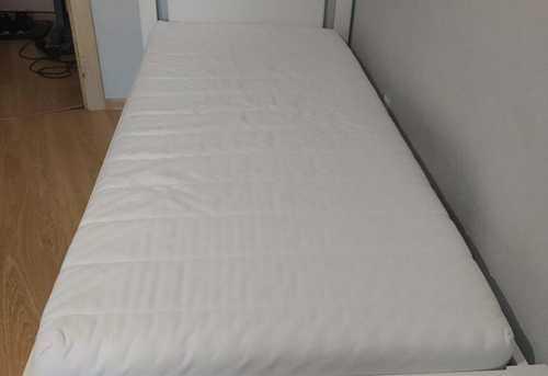 Кровать с матрасом Икеа