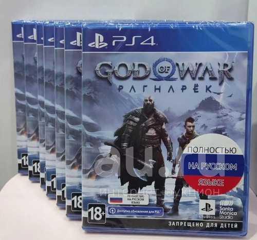 God of war Ragnarok - полностью на русском PS4