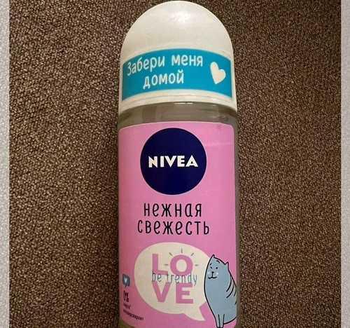 Дезодорант женский nivea нежная свежесть