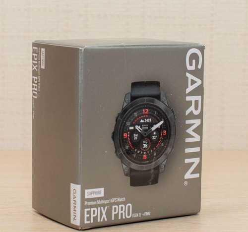 Garmin Epix (gen 2) pro Sapphire Titan 47mm