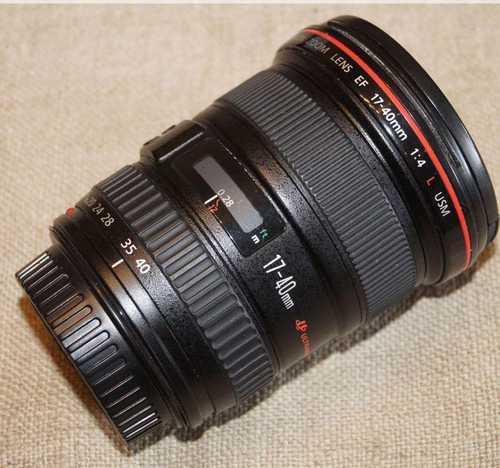 Canon EF 17 40mm f4L USM