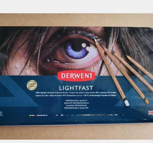 Карандаши цветные Derwent Lightfast 36