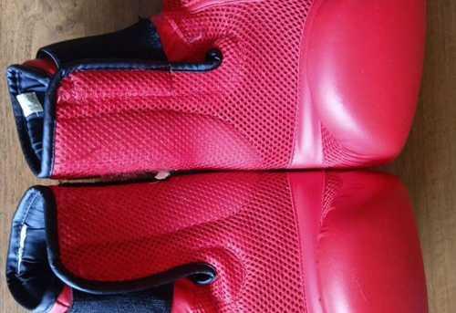 Боксерские перчатки 14 oz кожа